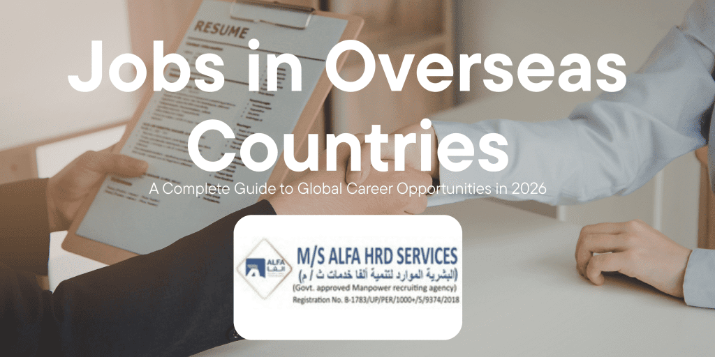 Jobs in Overseas Countries: Global Career Guide 2026